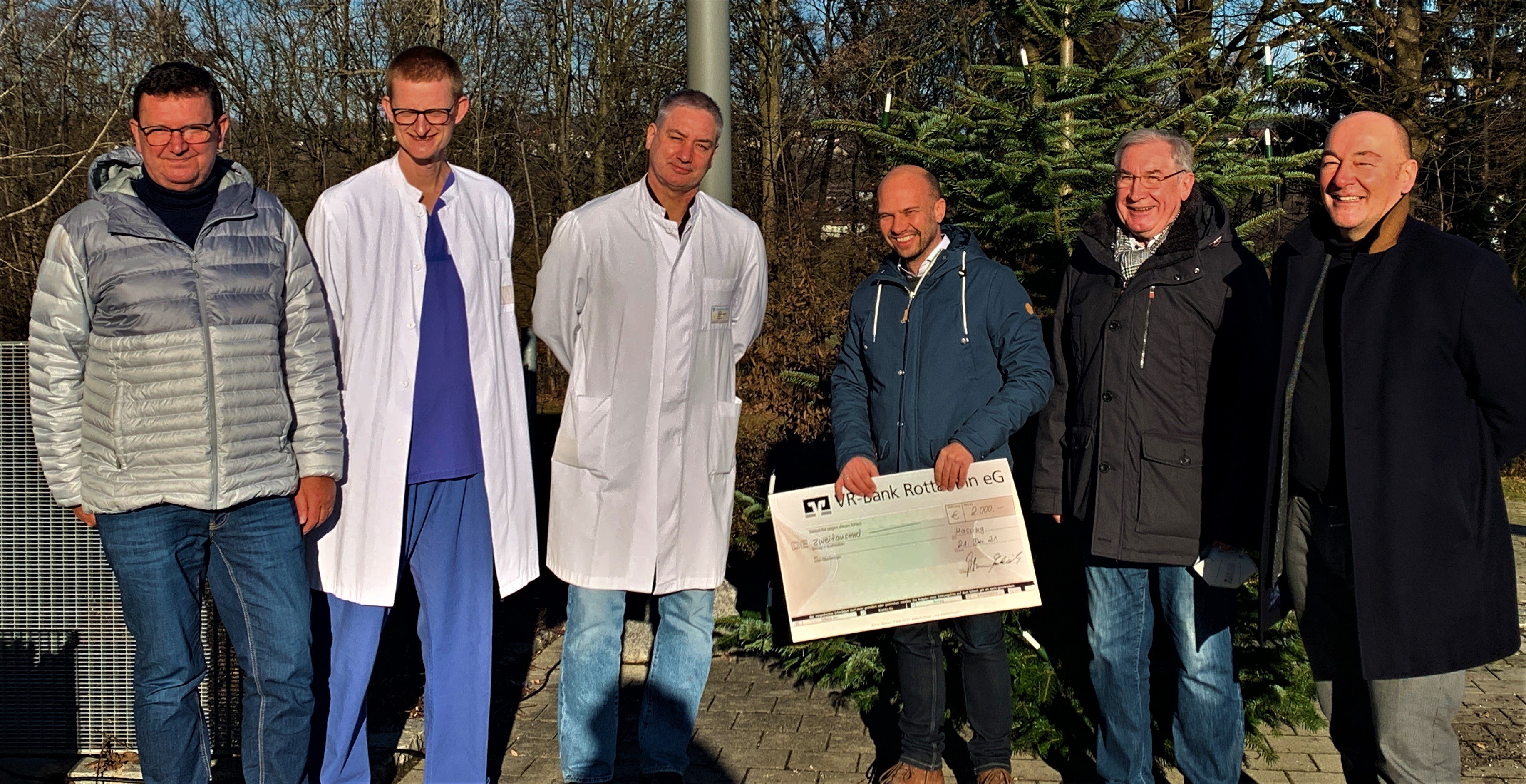 2000 Euro für Klinikmitarbeiter